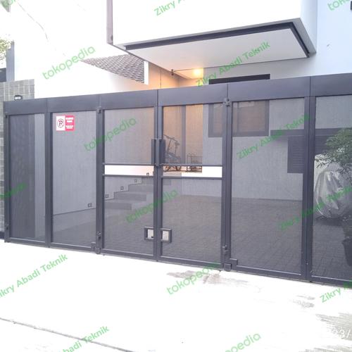 Jual Pintu / Balkon / Pagar Besi Minimalis / Plat Lubang Perforated ...
