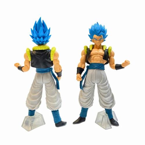 Jual action figure goku dragon ball super saiyan gogeta - biru tgn atas ...