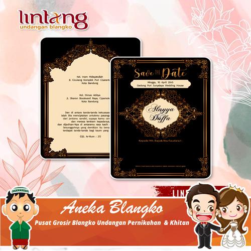 Jual Blangko undangan atau kertas undangan pernikahan merek LINTANG 88 ...