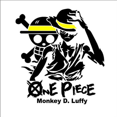 Jual 0393 Sticker Cutting One Piece Luffy Keren Ukuran Bisa Request ...