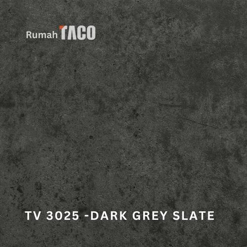 Jual TACO LANTAI VINYL 3 mm - TV 3025 DARK GREY SLATE (STONE TEXTURE ...