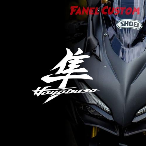 Jual STIKER HAYABUSA CUTTING STICKER SUZUKI MOTOR - Type 1, Putih ...