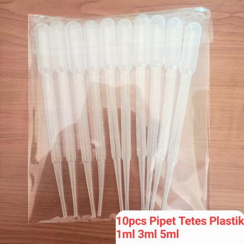 Jual 10Pcs Repack Pipet Tetes Plastik 1ml 3ml 5ml Pipet Laboratorium ...
