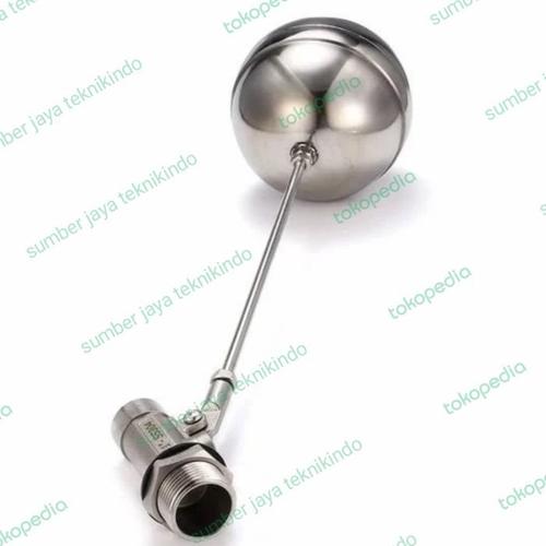 Jual Pelampung tangki / Floating valve stainless SS 304 drat 1/2"inch ...