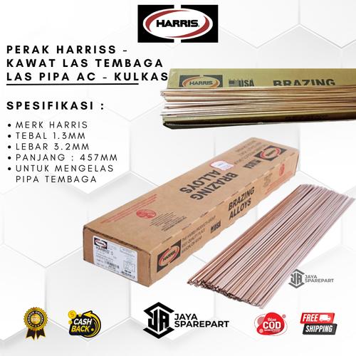 Jual PERAK HARRIS U.S.A 100% ORIGINAL|KAWAT LAS TEMBAGA LAS PIPA AC ...