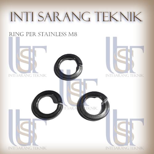 Jual ring per m8 washer putih galvanis / ring per 8mm - Jakarta Pusat ...