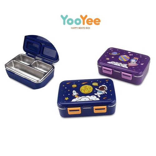 Promo lunch box yooyee 3 sekat kotak makan stainless steel YY 627B merk ...