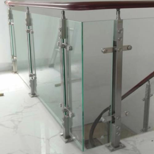 Jual Tiang Tangga Stainles / Railing Kaca / Railing Tangga minimalis ...