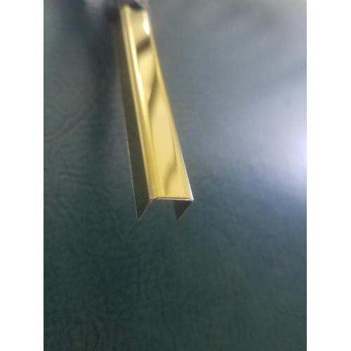 Jual Stainless Lis Interior | u 10x10x10mm gold - 10x10x10 - Jakarta ...