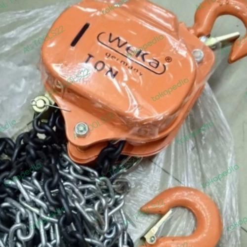 Jual Chain Block Tackle 1 ton x 3 m.Hevy Duty Weka - Jakarta Utara - AL ...