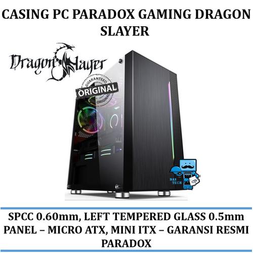 Promo Casing Pc Paradox Gaming Dragon Slayer - Original Produk Cicil 0% ...