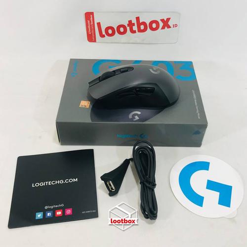 Jual Mouse Gaming Bluetooth & Wireless Logitech G603 Lightspeed Hero ...