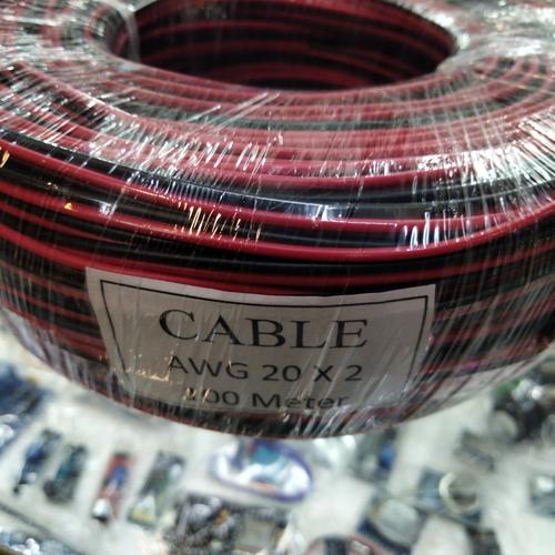 Jual kabel AWG 20 x 2 x 100 meter/1rol warna merah dan hitam - Jakarta ...