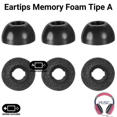 Jual Eartips Memory Foam Tipe A busa eartip redmi buds 4 pro vivo tws 2 ...