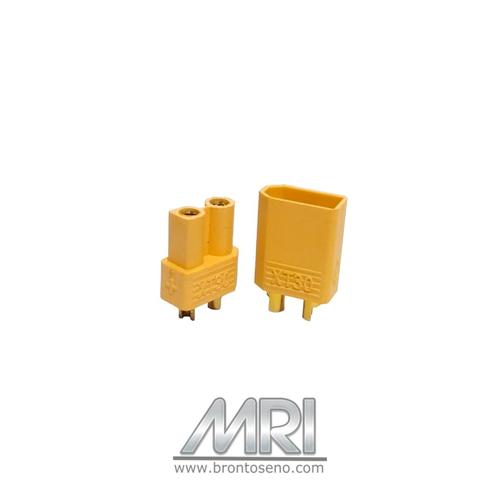 Jual XT30 Connector For Micro Lipo Battery Set ( Male + Female ) XT 30 ...