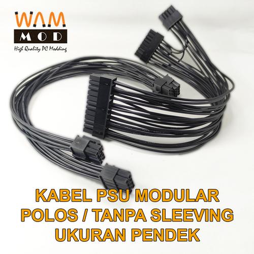Jual Kabel PSU MODULAR Mini-ITX micro-ATX 24p 8p 6p PowerSATA MOLEX ...