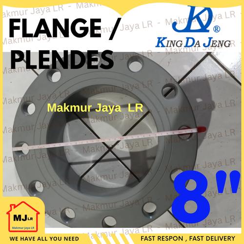 Jual FLANGE 8" 8 Inch PVC AW JIS 10K Sok Fleng Pleng Flang Plendes ...