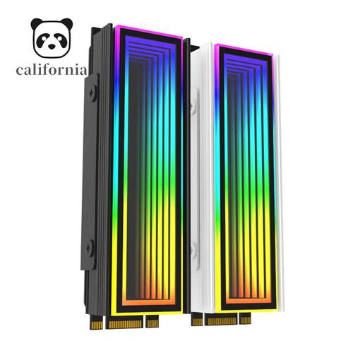 Jual M.2 SSD NVMe Heatsink Cooler Radiator 5V 3PIN AURA Sync A-RGB M2 ...