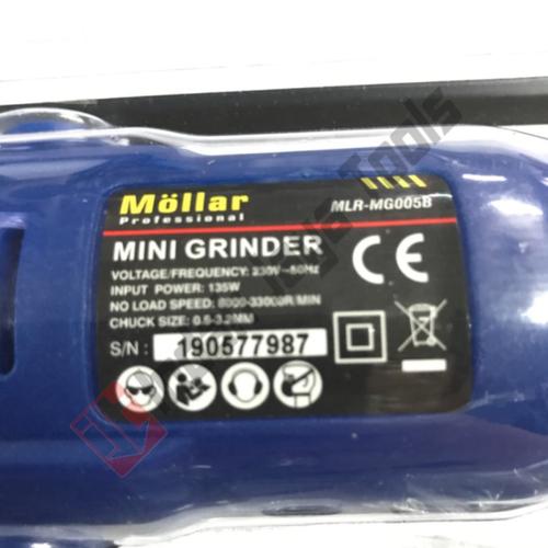 Jual BLISTER MOLLAR Mini Die Grinder Set 40 Pcs Tuner Set Gerinda Bor ...