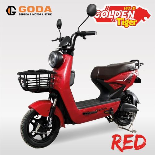 Jual SEPEDA LISTRIK GODA 147 - DS GOLDEN TIGER - Hitam - Kota Tangerang ...