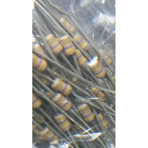 Jual 50x Resistor 470K,220 ohm, 33 ohm, 1 ohm 1/8 Watt 5% taiwan - 470k ...
