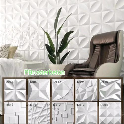 Jual Roster tempel dinding beton 3D/wal panel beton(50×50) - Kota ...
