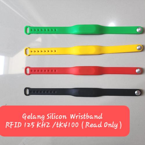 Jual Gelang Silicon Wristband RFID 125Khz Proxy TK4100 ( Read Only ...