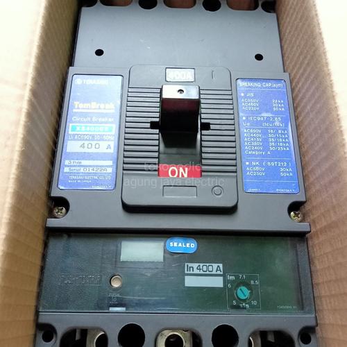 Jual MCCB Kapal Terasaki XS400CS 3 Phase 400A - Jakarta Pusat - Agung jaya electric | Tokopedia