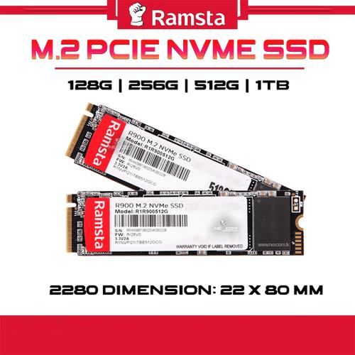 Jual Ramsta SSD M2 NVME / SATA 2TB 1TB 512GB 256GB 128GB PCIe GEN3x4 ...