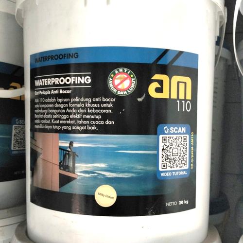 Jual am 110 Waterproofing Cat Pelapis Anti Bocor 20kg- Milky cream ...