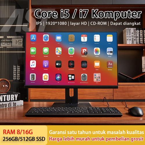 Jual AST komputer all-in-one 24" desktop intel corei7 8G 256GB WIN11 ...