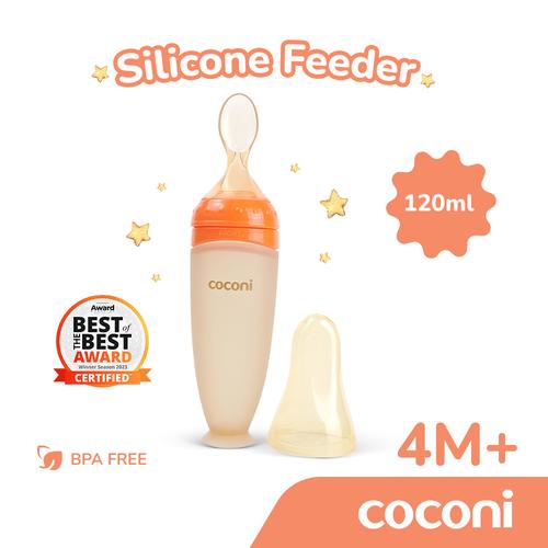 Promo Coconi Silicone Baby Feeder Spoon | Sendok Botol Makan Bayi MPASI ...