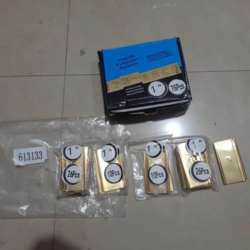 Jual 613133 stencil letter&figure set, A-Z&0-9, 76S, 25MM - Kota Depok ...