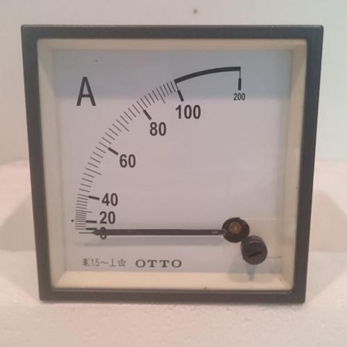 Jual OTTO, CA-96, 100A, Ampere meter direct (100 Amp 96x96) double ...