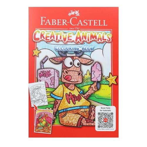 Jual BUKU MEWARNAI / COLOURING BOOK FABER CASTELL - CREATIVE - Fruit ...