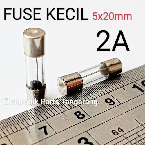 Jual FUSE SEKRING 2A TABUNG KECIL 5X20mm FUSE SIKRING 2 AMPERE FUSE 2A - Kab. Tangerang ...