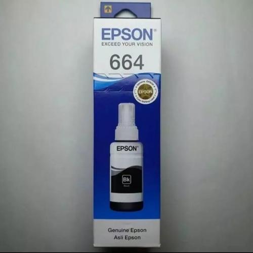 Promo Tinta Printer Epson 664 Black Original 100% - Hitam - Jakarta ...