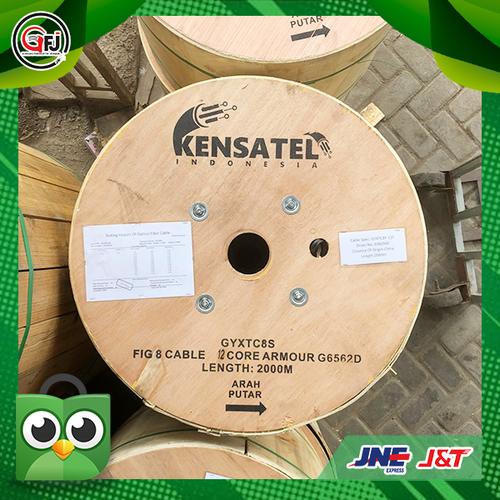 Jual Kabel FO 12 Core Armoured Fig 8 Merk Kensatel Panjang 2000 Meter ...