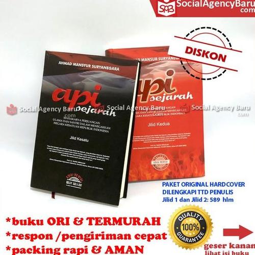 Jual Api Sejarah Paket Jilid 1 dan 2 Original - Ahmad Mansyur ...