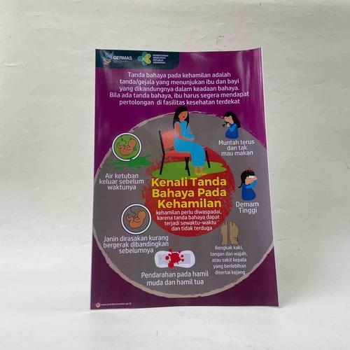 Jual Poster Kebidanan - Tanda Bahaya Kehamilan - Teks dan Gambar Tidak - Jakarta Timur - bram ...