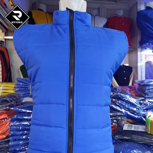 Jual ROMPI VEST POLOS/ROMPI TAHAN ANGIN/WARNA BIRU BCA/PAN/ROMPI ...