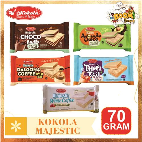 Jual Kokola Majestic Wafer Cream 70 Gram - Dalgona - Kota Malang - Boom ...