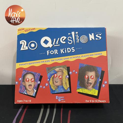 Jual 20 Questions for kids Board game - Kota Batam - Mars Avenue ...