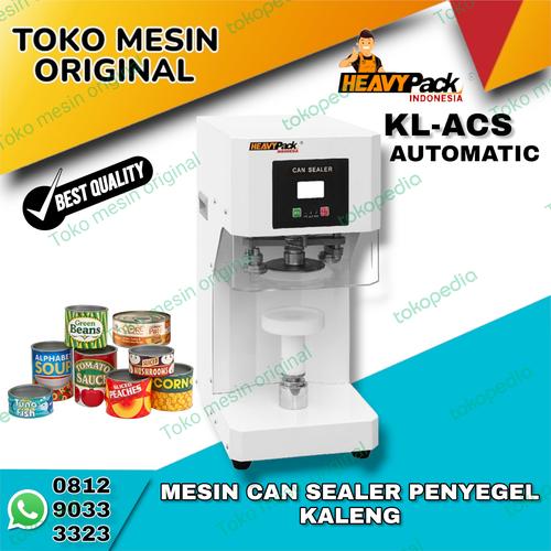 Jual Mesin Penutup Segel Botol Kaleng Otomatis Can Sealer KL-ACS ...