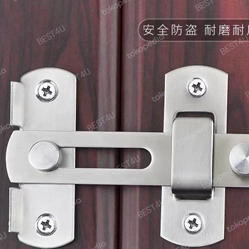 Jual Grendel Pintu Geser Stainless Sliding Door Lock - KECIL - Kota ...