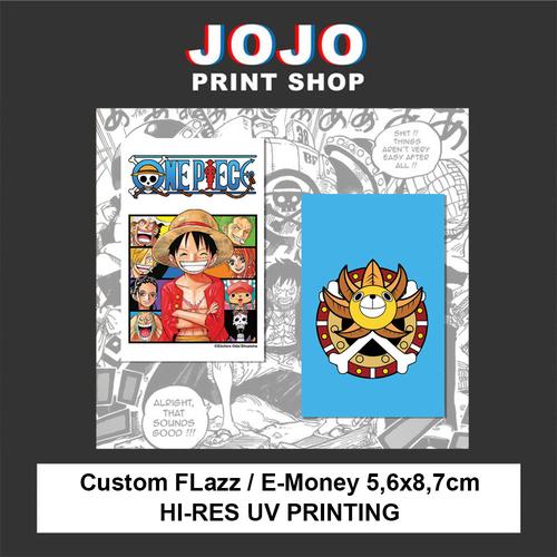 Jual CUSTOM KARTU FLAZZ BCA GEN 2 / EMONEY ONE PIECE LUFFY THOUSAND ...