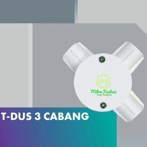 Jual T Dus Tdus Dos Tdos Doos Pipa Listrik Cabang 3 Putih Tebal 20mm 20 ...