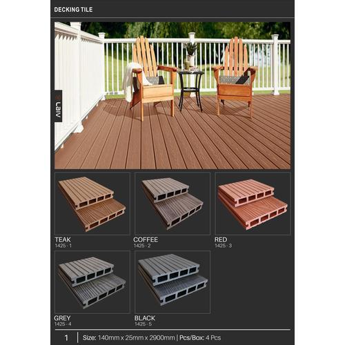 Jual Decking Lantai WPC Motif Kayu / Deck Floor Outdoor Pool ...