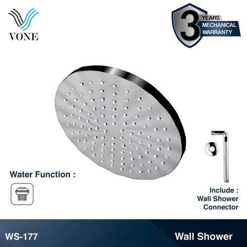 Jual VONE WS-177 Wall Shower Set Bulat Tembok Mandi Head Kepala Tanam ...