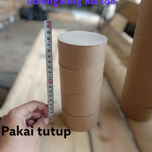Jual selongsong kertas paper tube packaging cornes D 6 cm P 60cm tutup ...